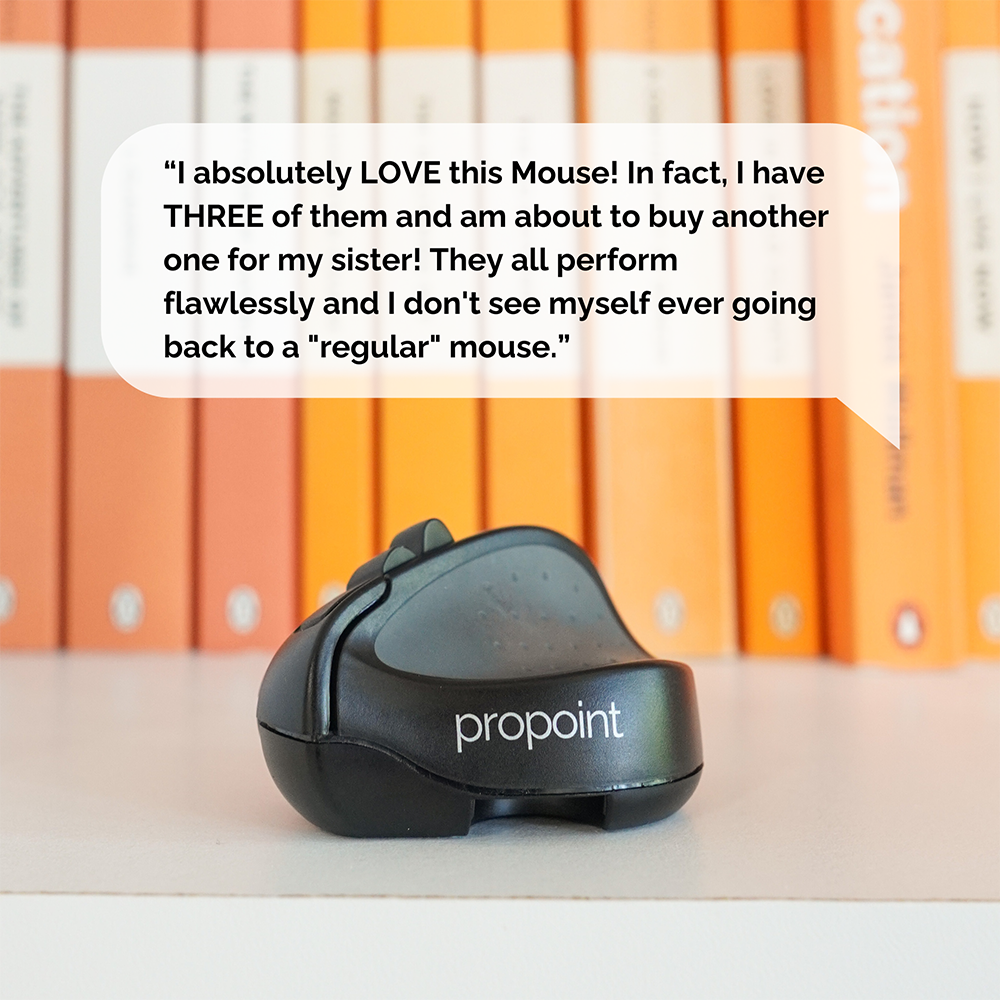 Swiftpoint ProPoint: Ergonomic Wireless Mouse and Presentation Clicker
