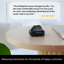 Swiftpoint ProPoint: Ergonomic Wireless Mouse and Presentation Clicker