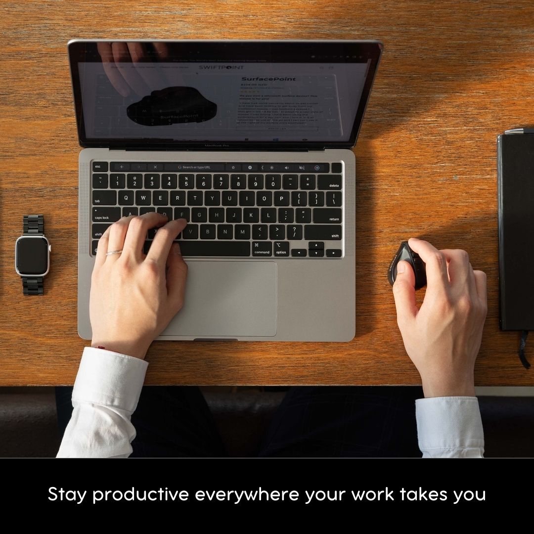 Swiftpoint ProPoint: Ergonomic Wireless Mouse and Presentation Clicker