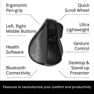 Swiftpoint ProPoint: Ergonomic Wireless Mouse and Presentation Clicker