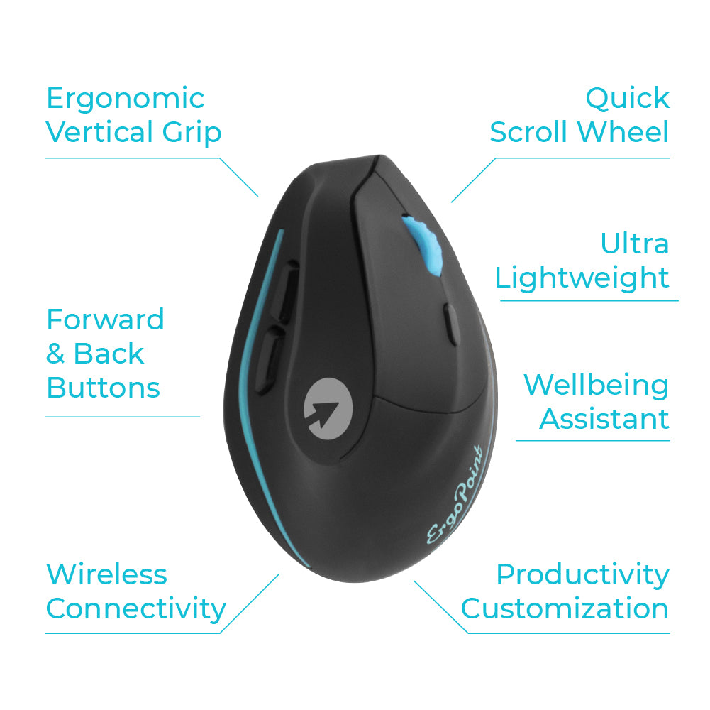 Swiftpoint ErgoPoint: Vertical Ergonomic Mouse